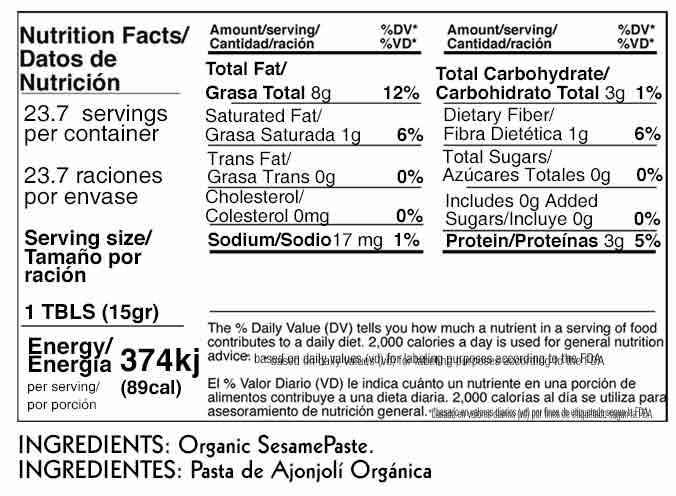 Yogi Super Food Organic Tahini Paste – Yogi Super Foods