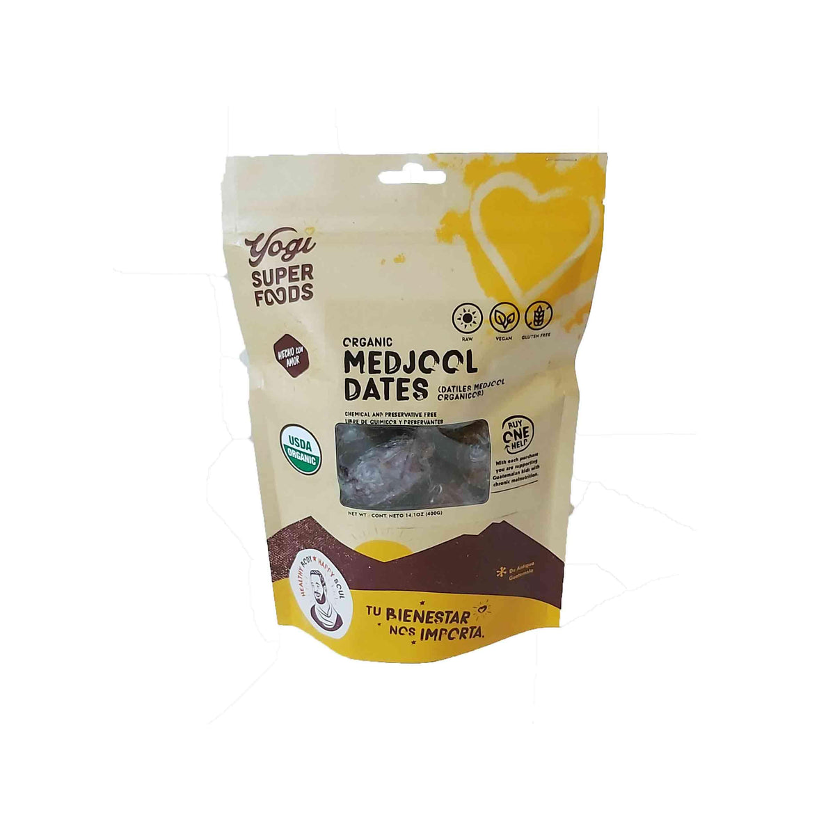 Dátiles Medjool - Orgánicos - Yogi Super Foods